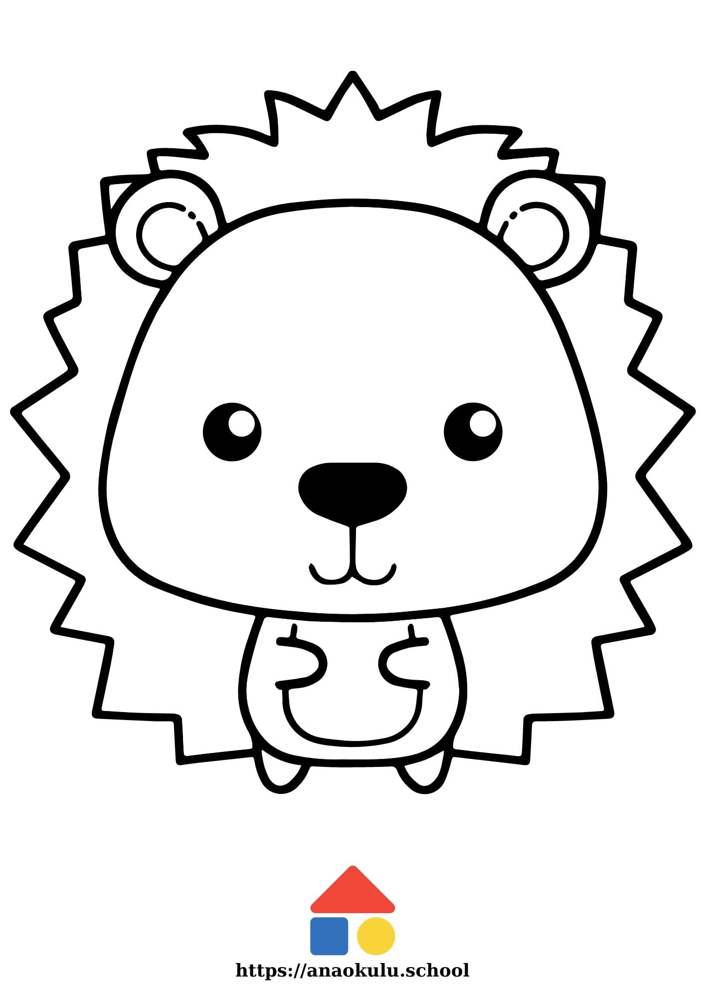 Okul Öncesi Hayvan Boyama Sayfası 100+ - Evimdeki Anaokulu