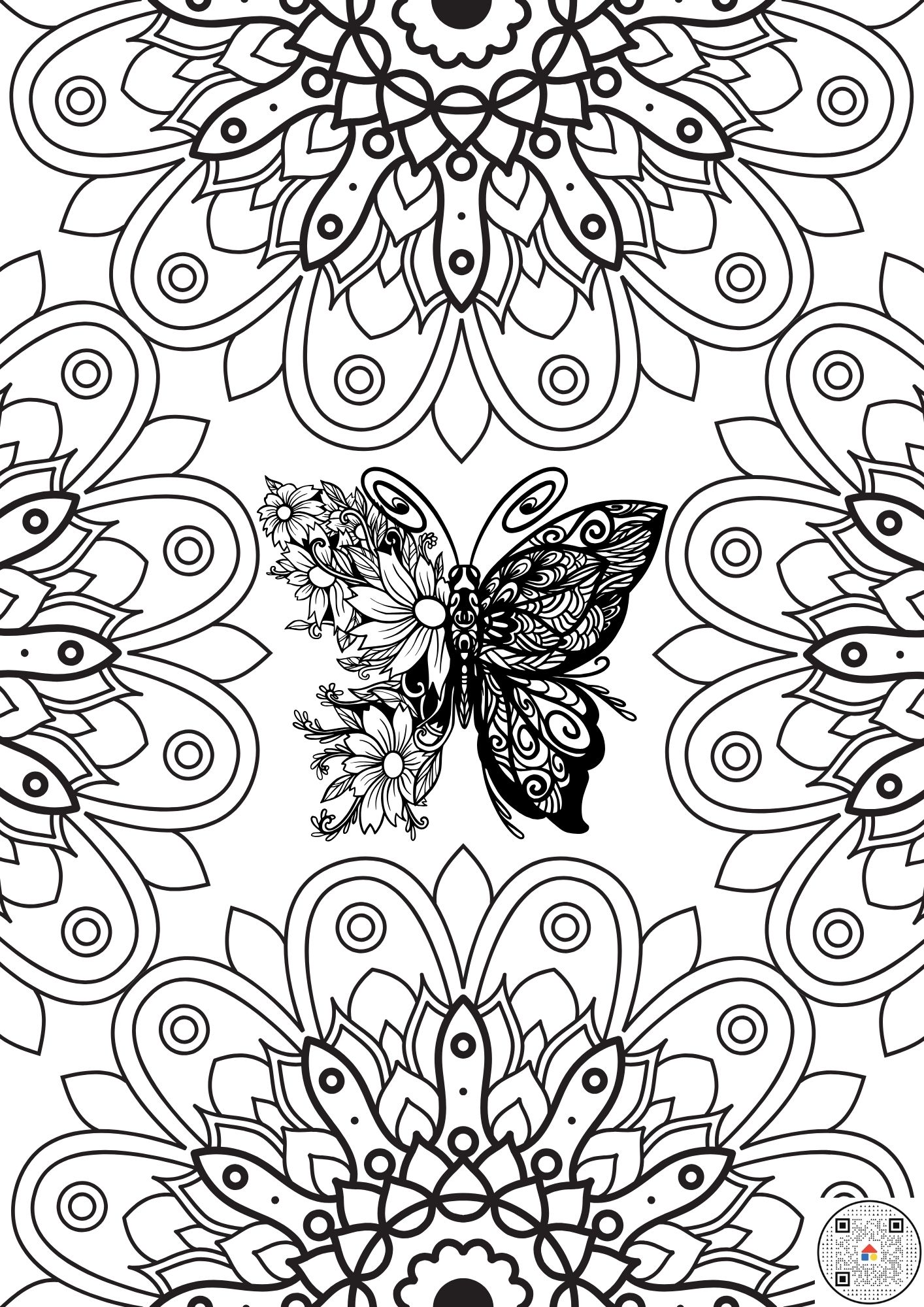 Mandala Boyama - Evimdeki Anaokulu