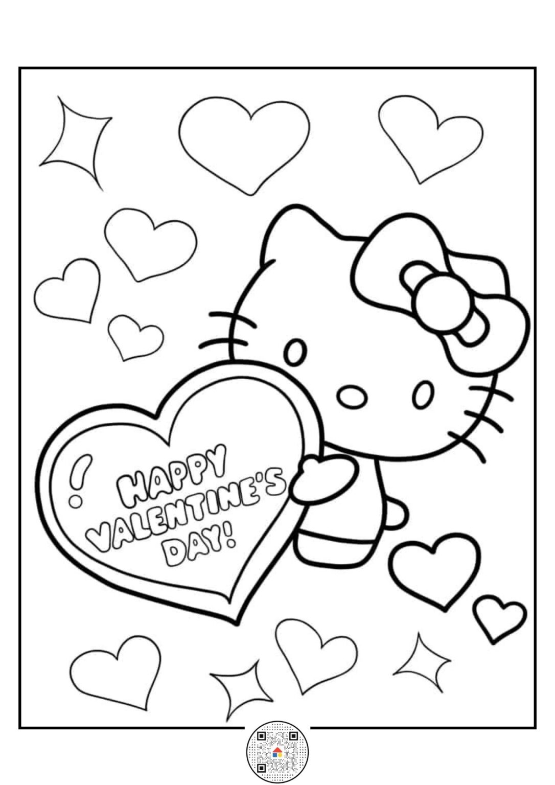 Hello Kitty Boyama Evimdeki Anaokulu 2230