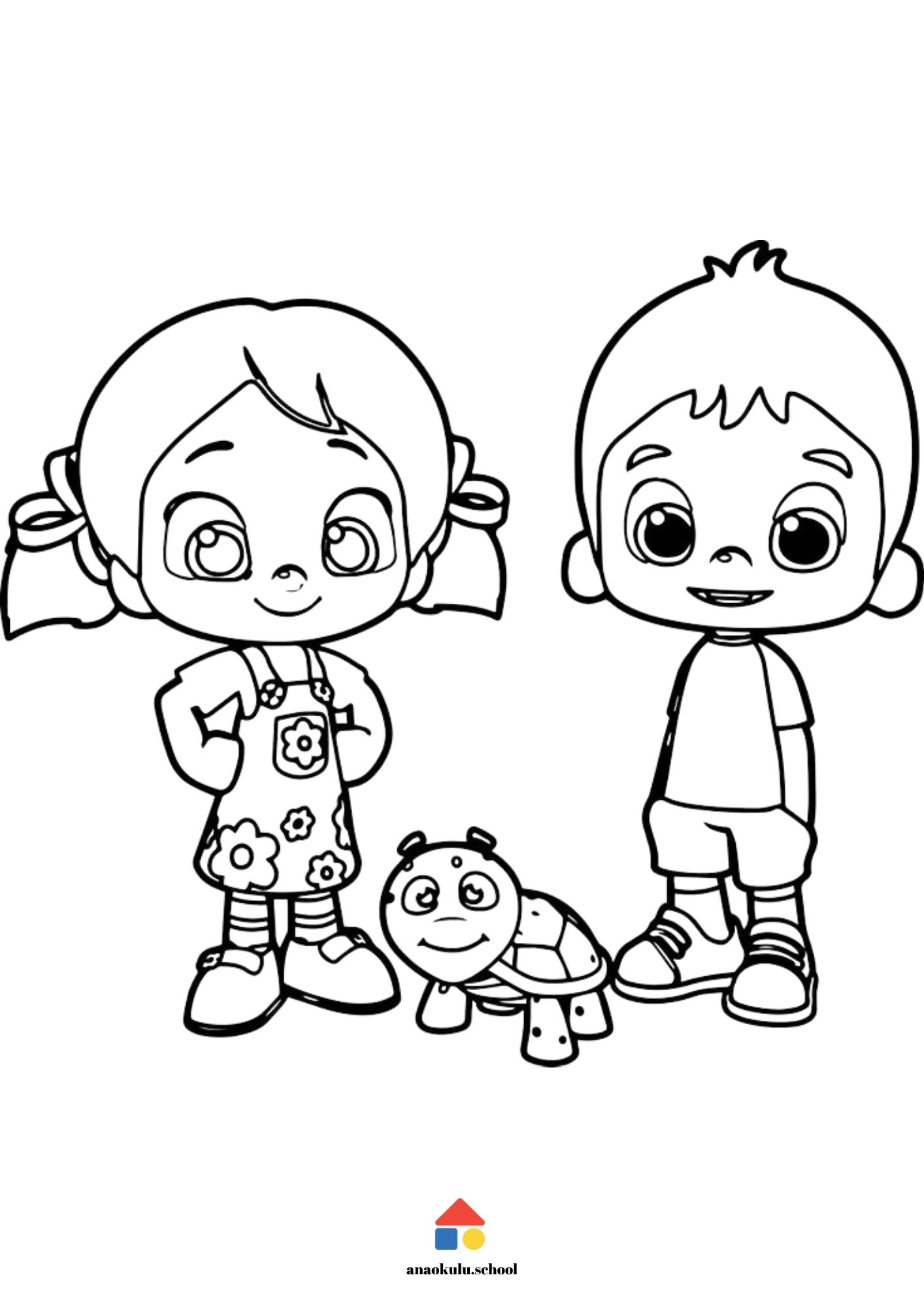 Niloya Boyama - Evimdeki Anaokulu